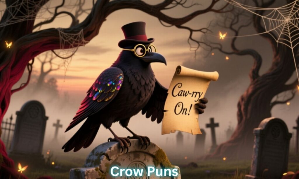 180+ Crow Puns That will Make You Laugh Groan and Caw