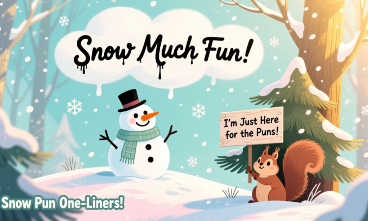 170+ Snow Puns That’ll Crack You Up This Frosty Season