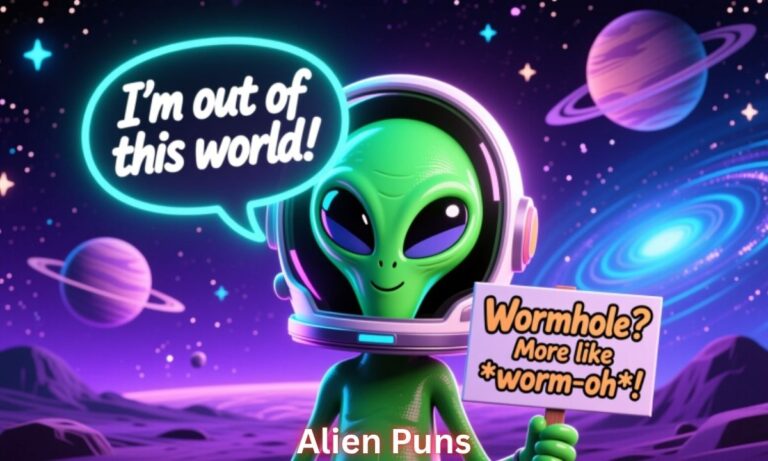 320+ Alien Puns & Jokes That Are Out of This World