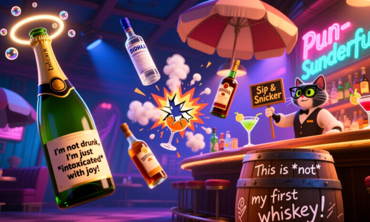320+ Drinking Puns That Are Sip-reply Hilarious