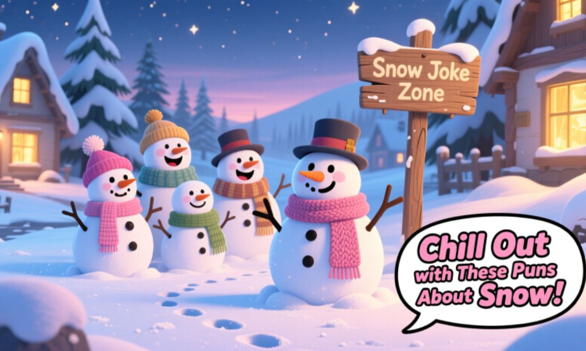 170+ Snow Puns That’ll Crack You Up This Frosty Season