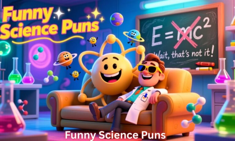280+ Funny Science Puns Collection for Smart Minds