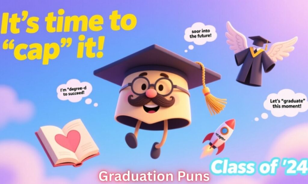 360+ Graduation Puns: Short, One Liners Captions for Instagram & Kids