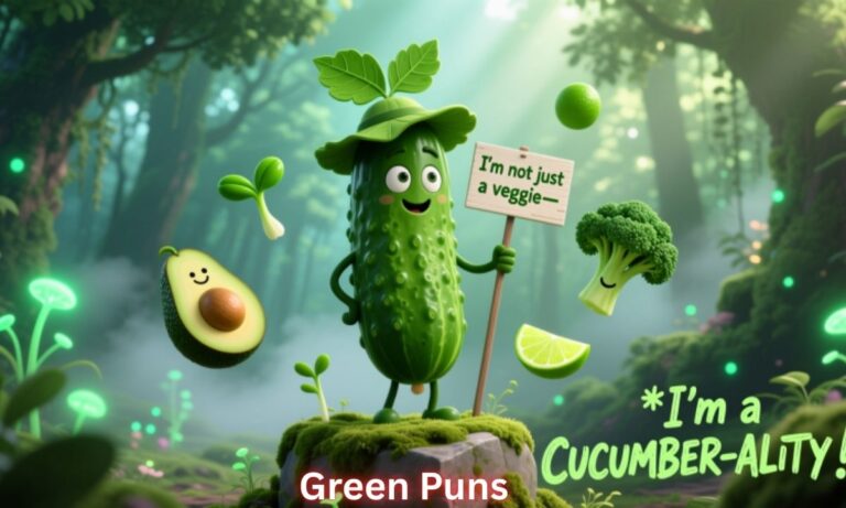Green Puns : Funny, Cute & Instagram-Worthy Captions