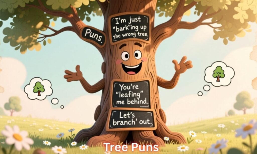300+ Short Tree Puns One Liners For Instagram & Captions